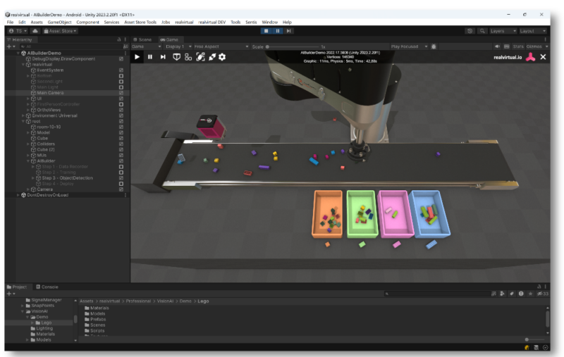 AI - realvirtual.io | Simulation und Virtuelle Inbetriebnahme mit Unity